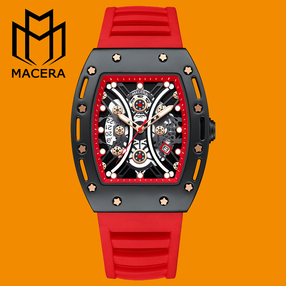 Đồng hồ Macera Monster Ferrari - Red Black - Macera